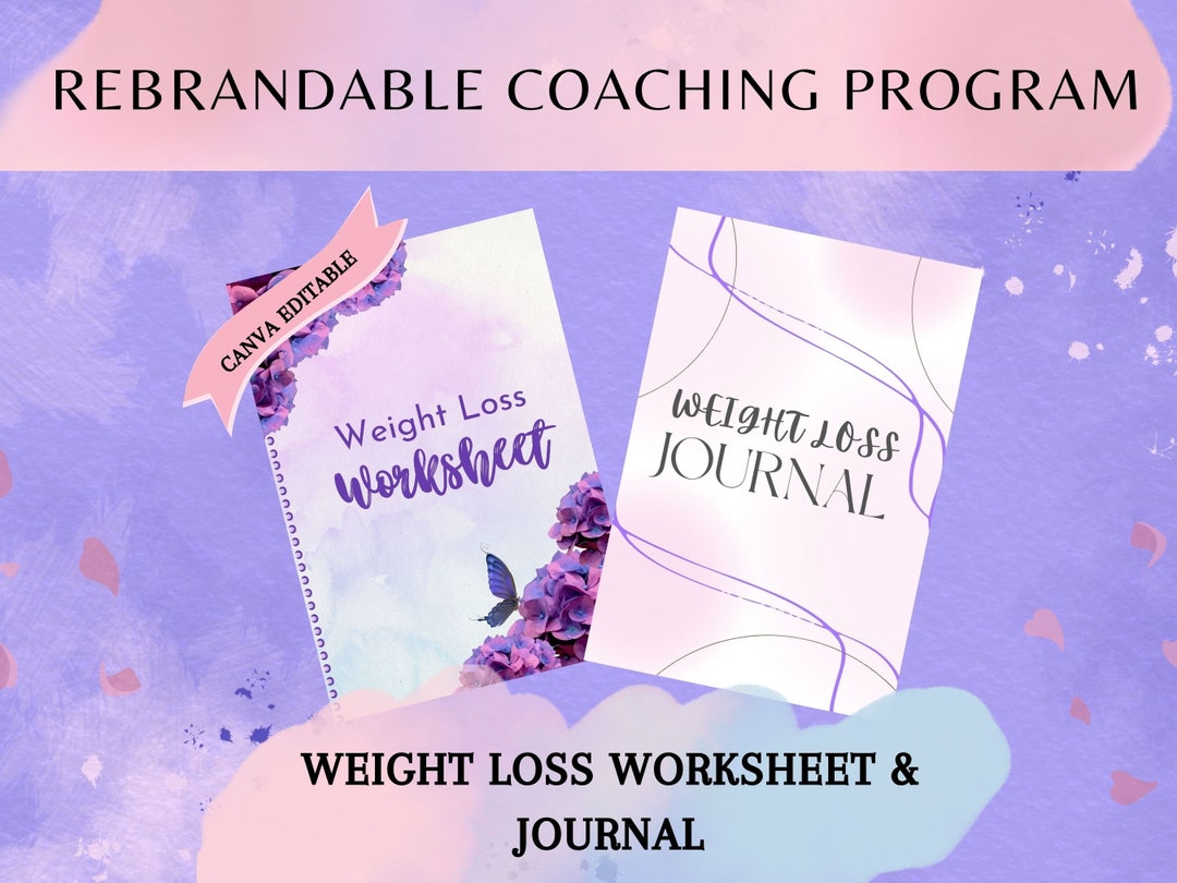 Done for You Worksheet and Journal Weight Loss Coaching Tools - Etsy