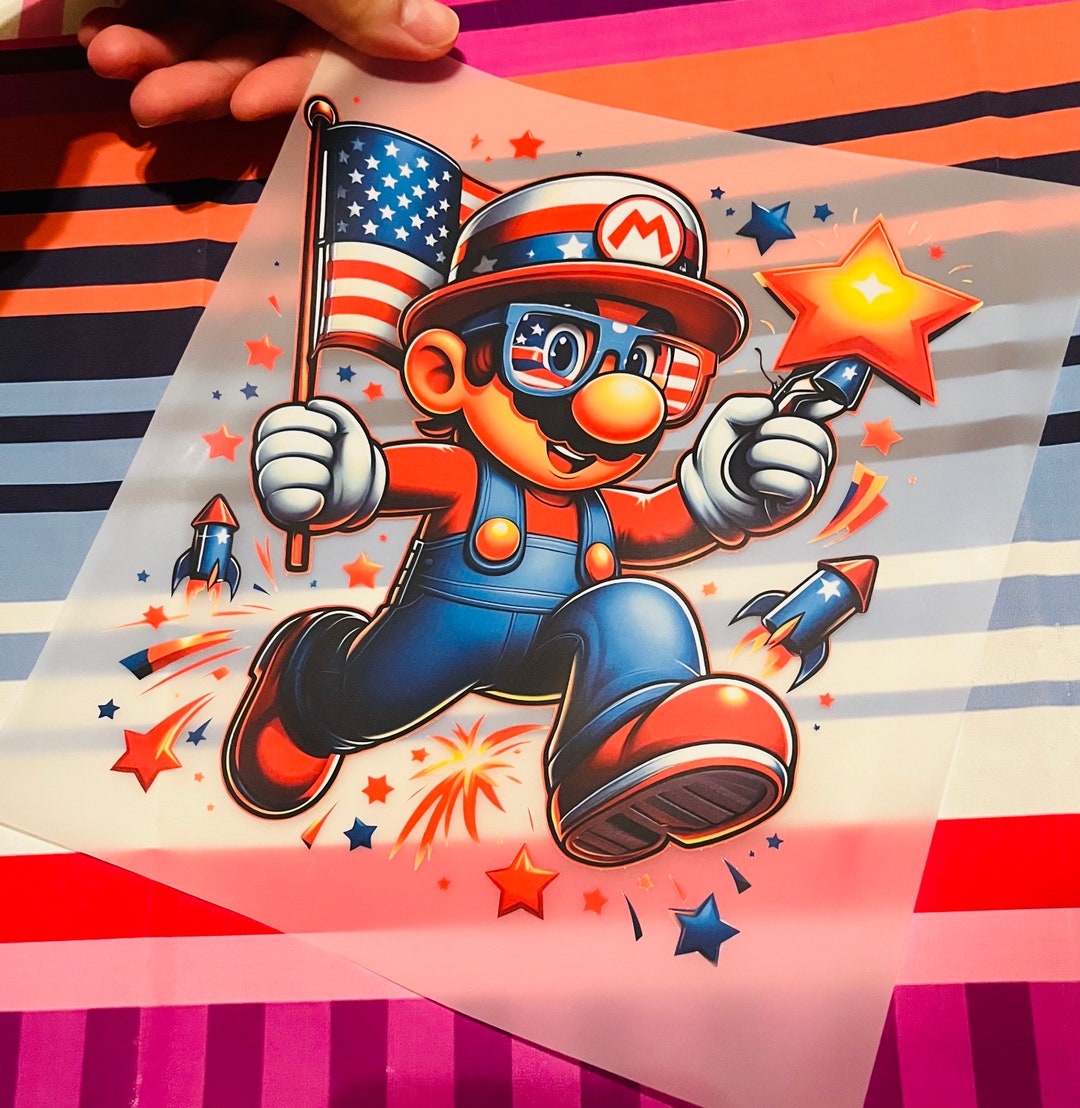 Funny Cartoom 4th of July DTF PRINT Ready to Press - Etsy