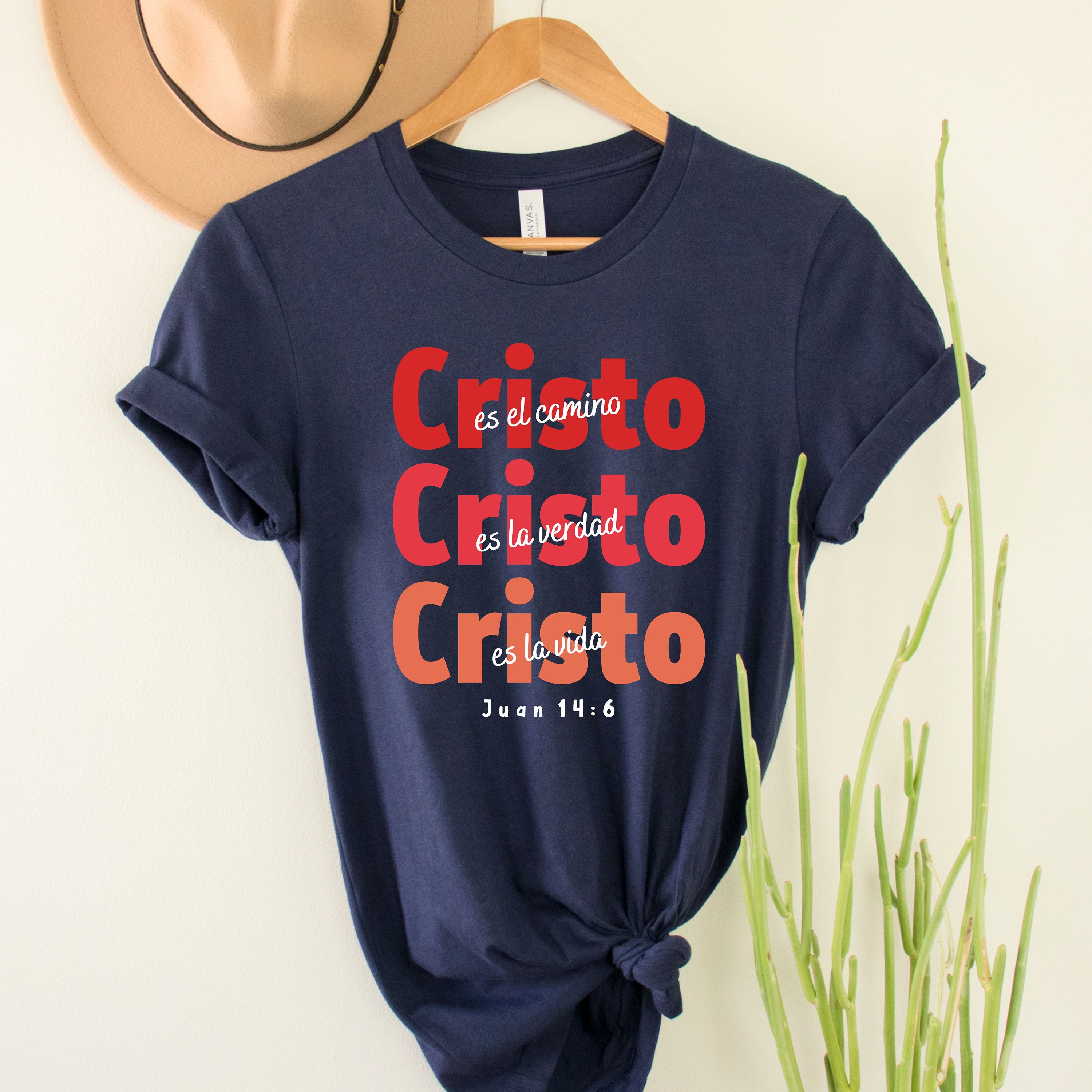 Christ T-shirt, Spanish Jesus T-shirt, Spanish Christian T-shirt ...