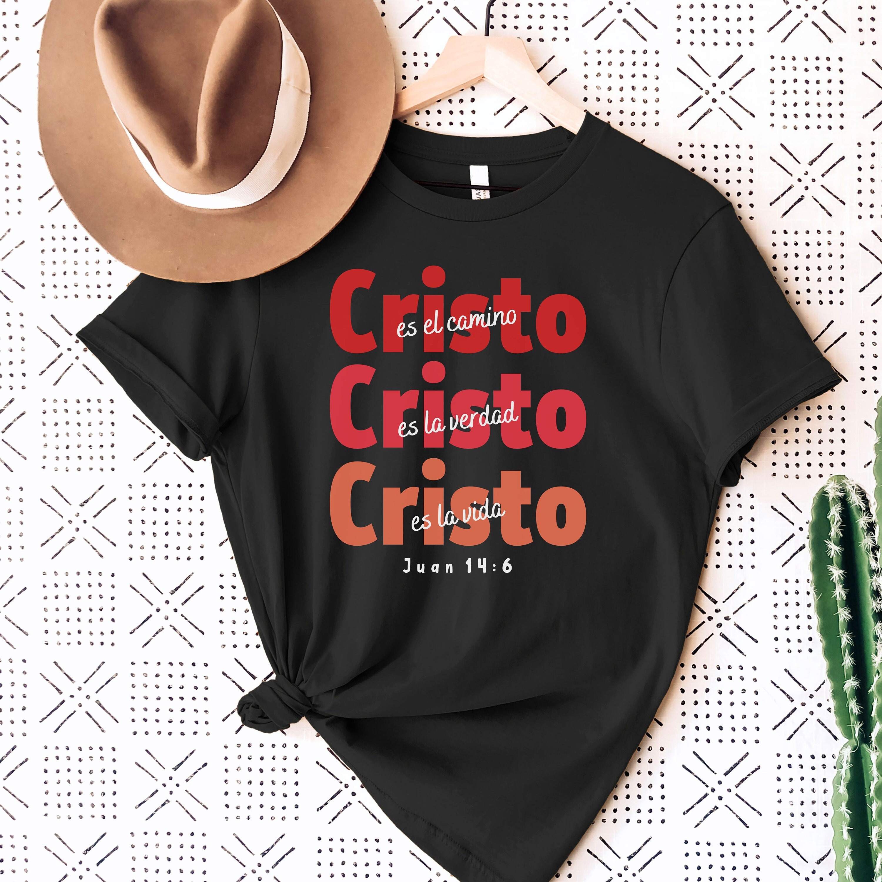 Christ T-shirt, Spanish Jesus T-shirt, Spanish Christian T-shirt ...