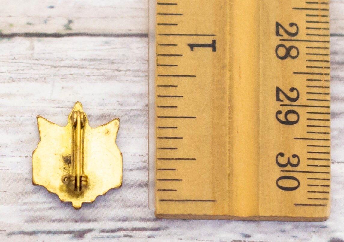 Vintage Student Council Emblem Badge Gold Tone Brooch - CB2 - Etsy
