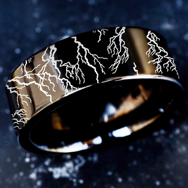 Lightning Ring - Etsy
