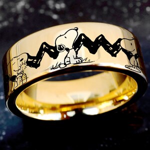 Snoopy Engagement Ring - Etsy