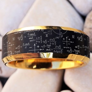 Math Wedding Ring, Circuit Board Ring, Programmer Gift, Computer Nerd ...