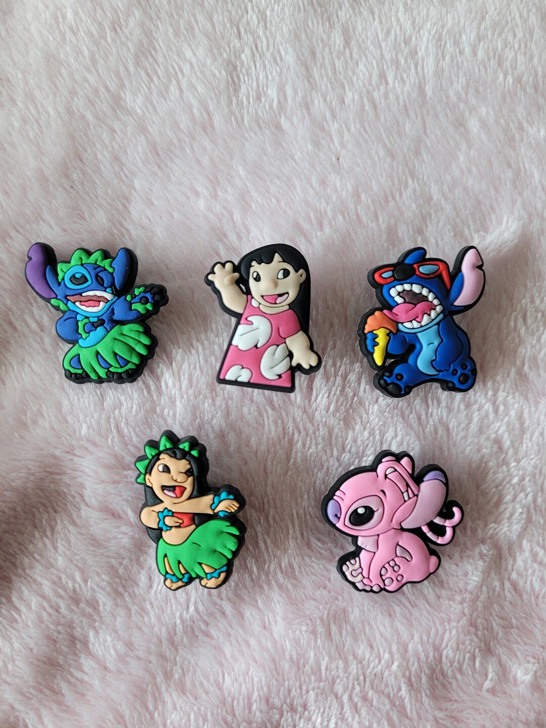 Hula Blue Alien Croc Charms-bundle of 5 - Etsy