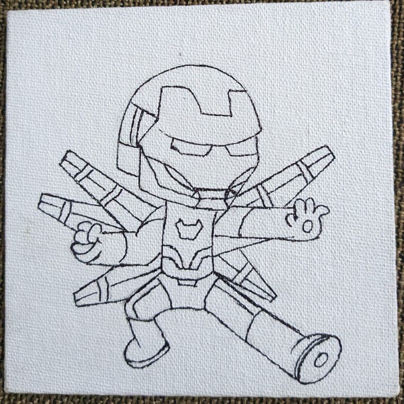 Cute Iron Man Sketches