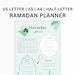 2024 Printable Ramadan Planner Islamic Daily Planner Printable Islamic ...