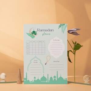 2024 Printable Ramadan Planner Islamic Daily Planner Printable Islamic ...