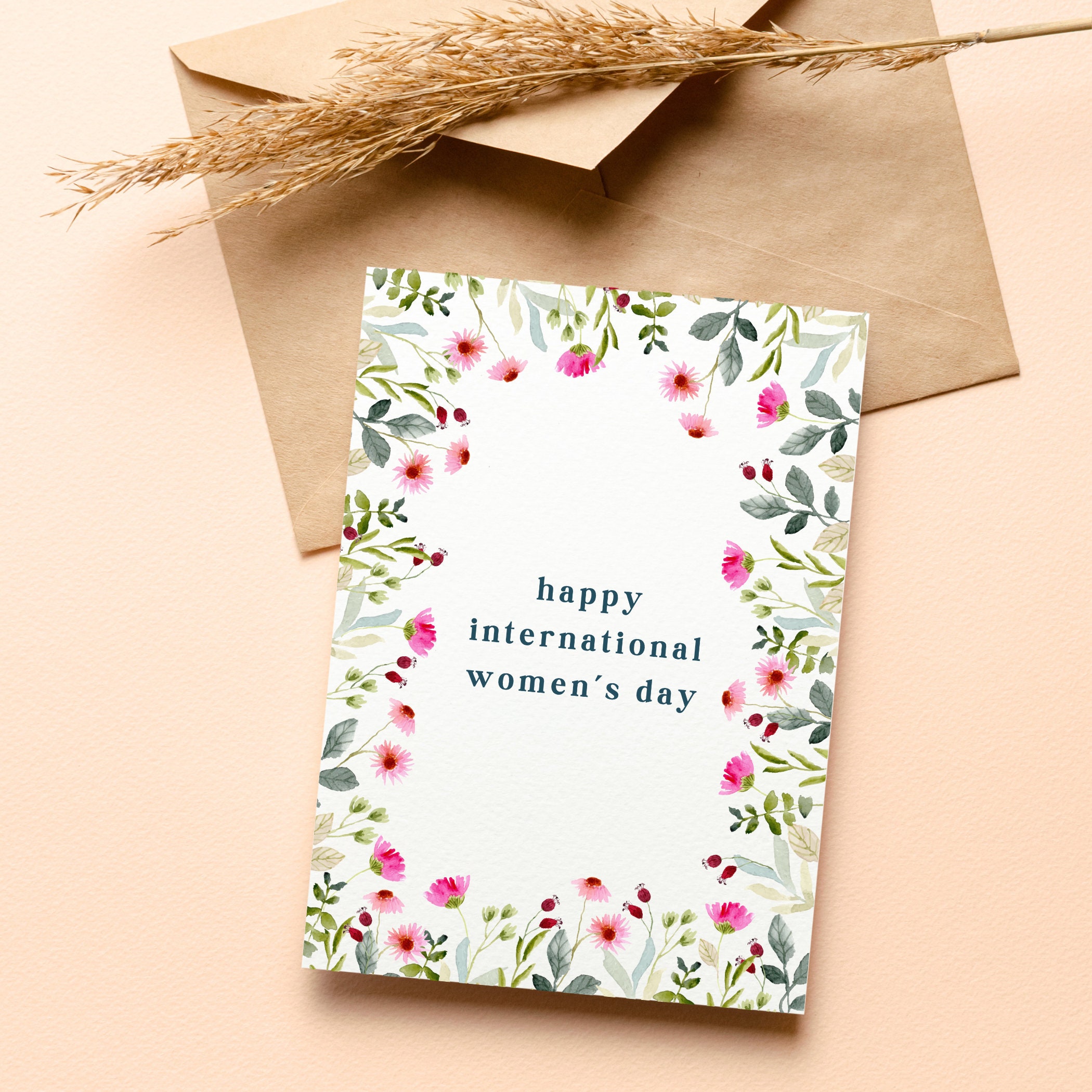 International Women's Day Card Divine Feminine Women Empowerment Card ...