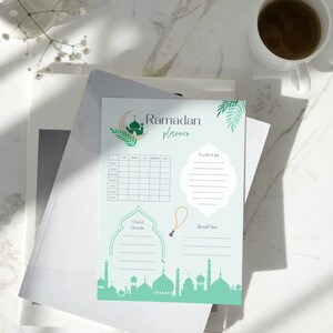 2024 Printable Ramadan Planner Islamic Daily Planner Printable Islamic ...