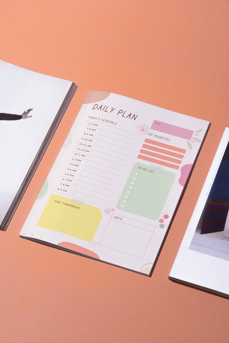 2023 Printable Daily Planner Printable Digital Planner Productivity ...