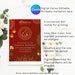 Printable Ganesh Darshan Invitation Card Template Canva Editable Ganesh ...