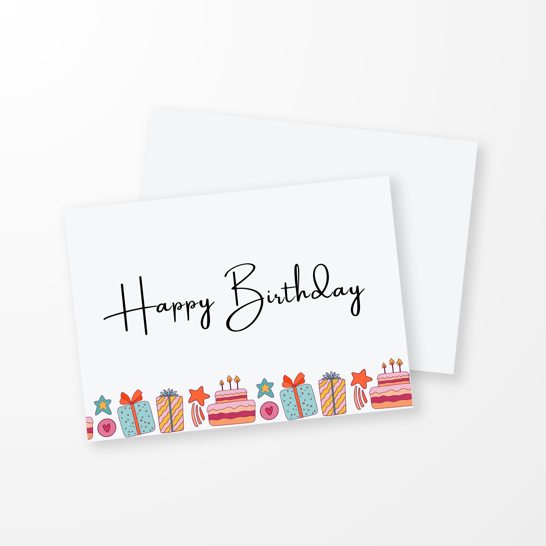 Happy Birthday Card Printable Birthday Card Girl Birthday Card for Kids ...