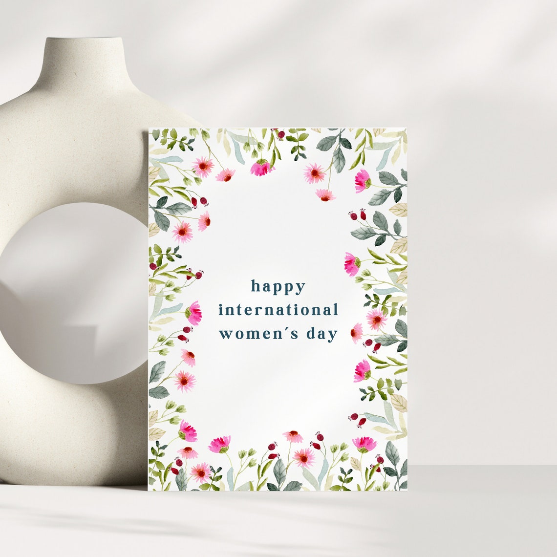 International Women's Day Card Divine Feminine Women Empowerment Card ...