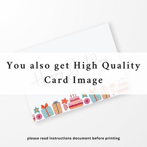 Happy Birthday Card Printable Birthday Card Girl Birthday Card for Kids ...