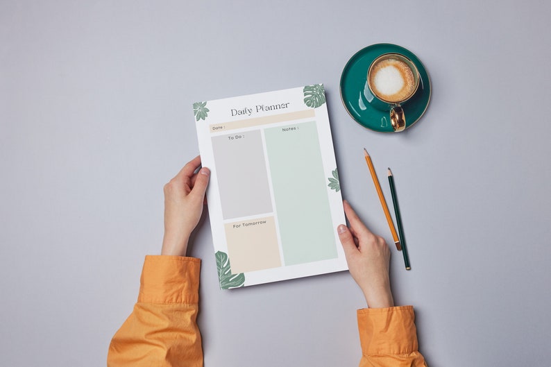 2023 Printable Daily Planner Printable Digital Planner Productivity ...