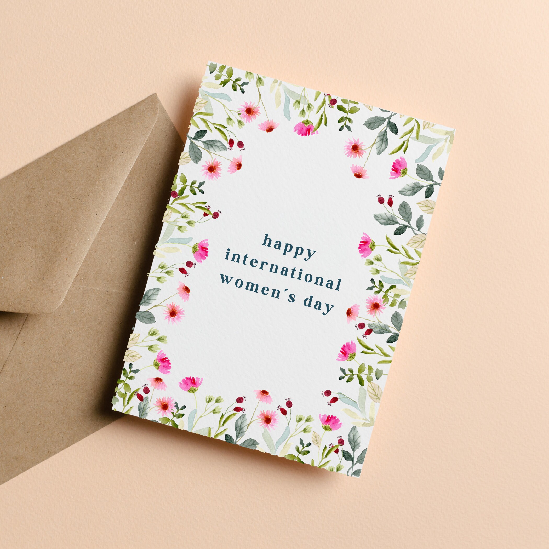 International Women's Day Card Divine Feminine Women Empowerment Card ...