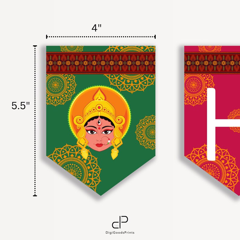 Happy Navaratri Banner Printable Instant Download Navaratri Printable ...