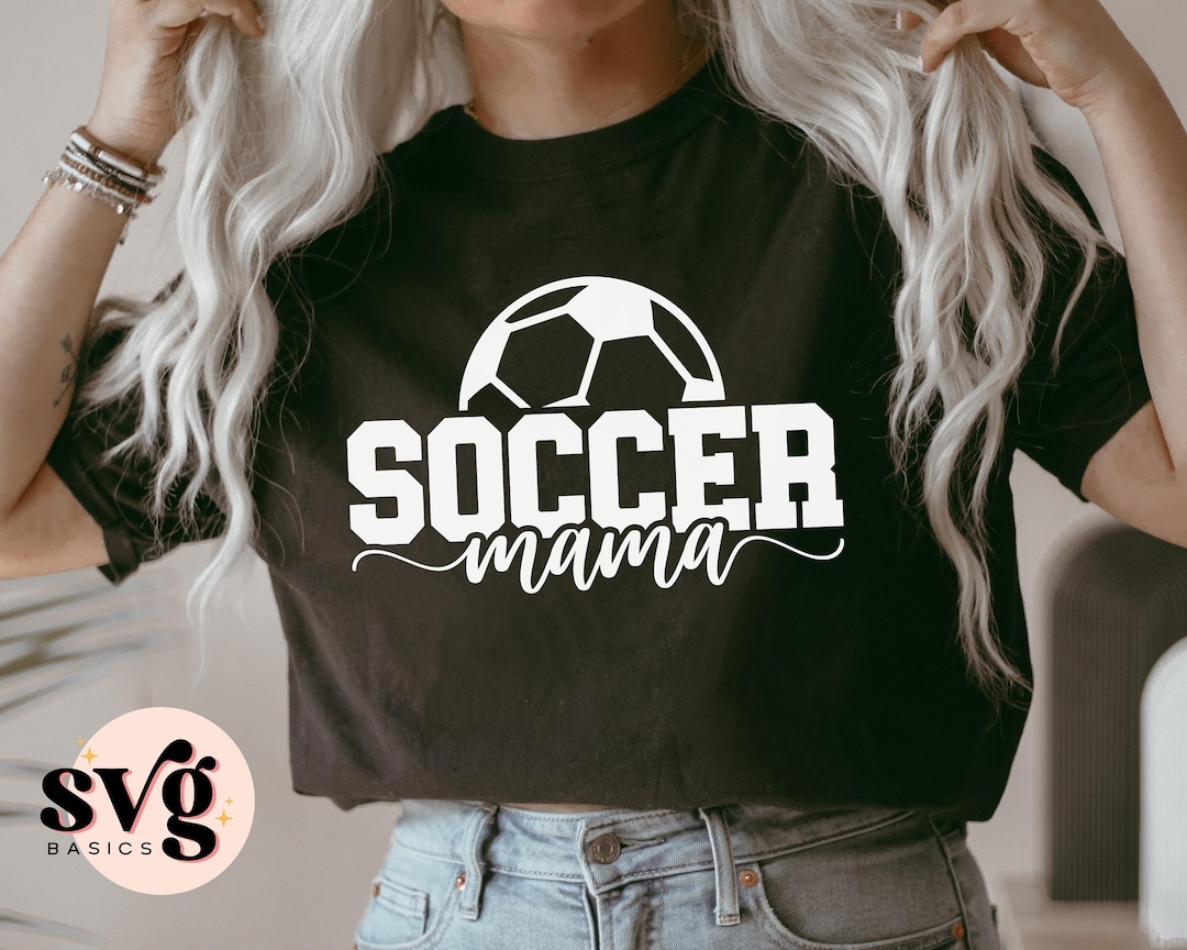 Soccer Mama SVG PNG, Soccer Mom Svg, Soccer Vibes Svg, Soccer Ball Svg ...
