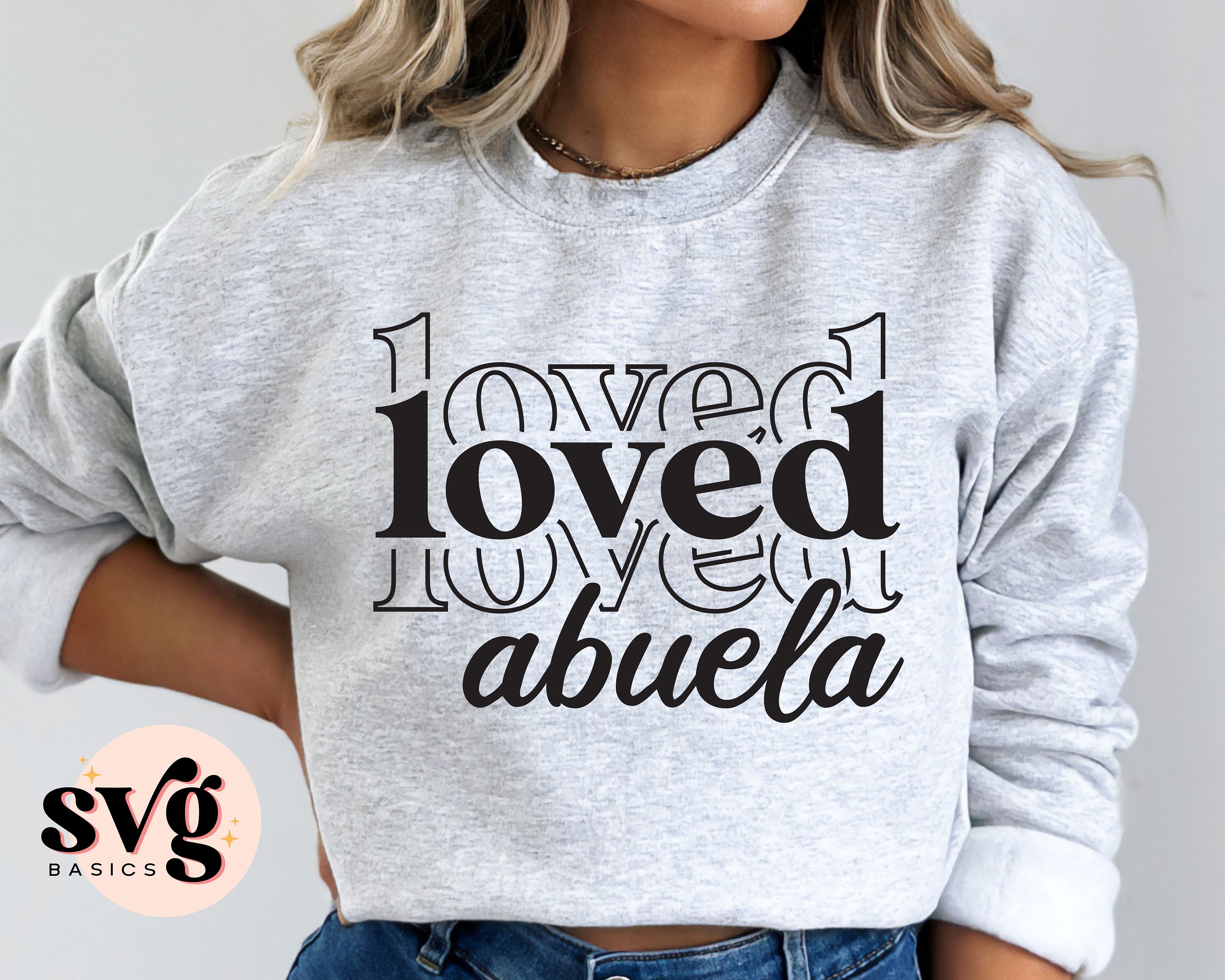 Abuela SVG PNG, Loved Abuela Svg, Abuela Vibes Svg, Abuela Life Svg ...