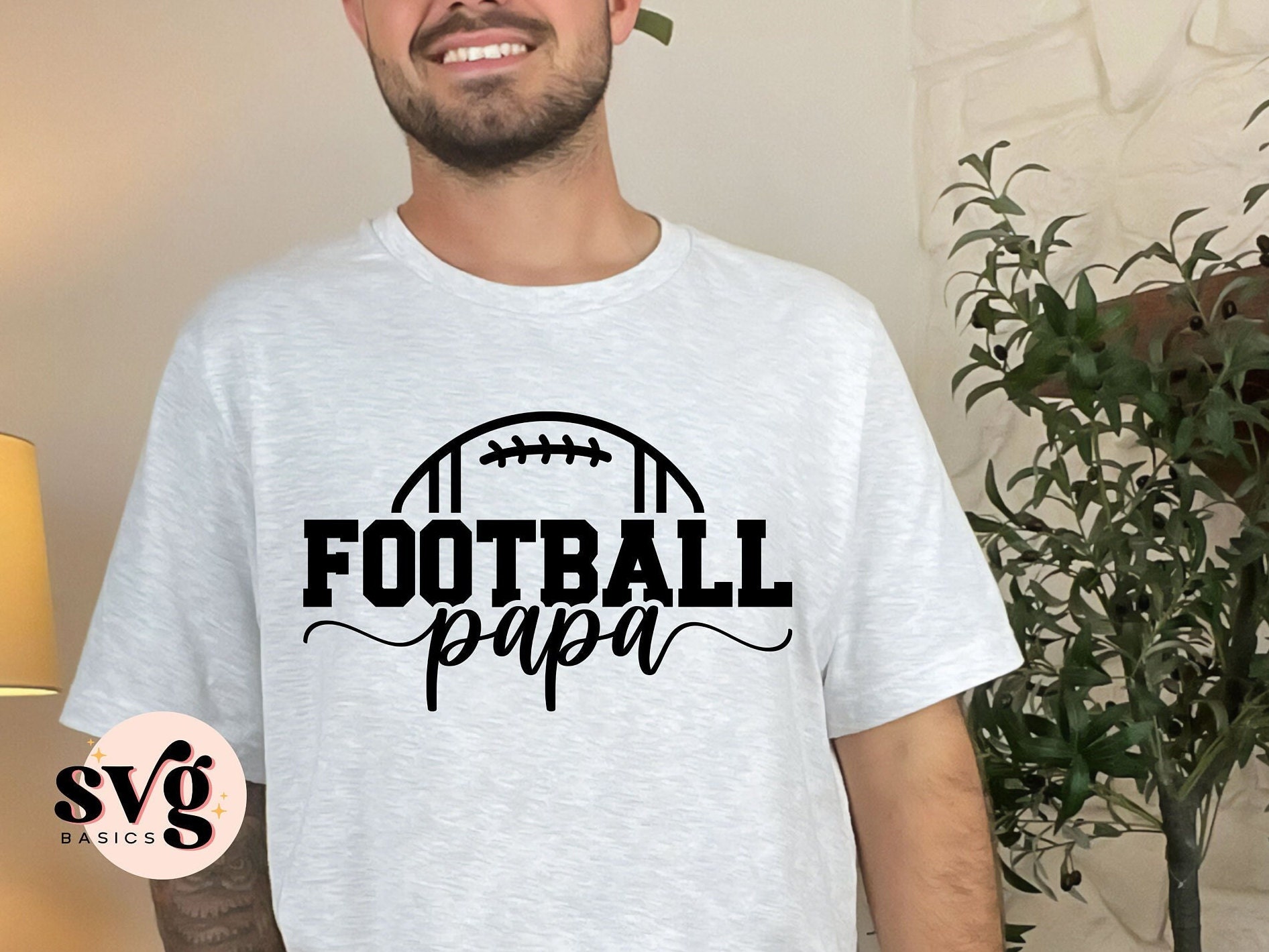 Football Dad SVG PNG, Football Svg Files, Football Shirt Design ...