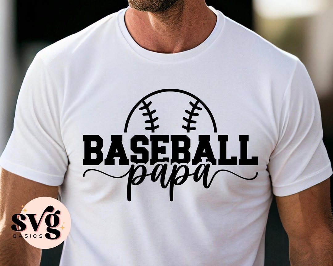 Baseball Dad SVG PNG, Baseball Svg Files, Baseball Shirt Design ...