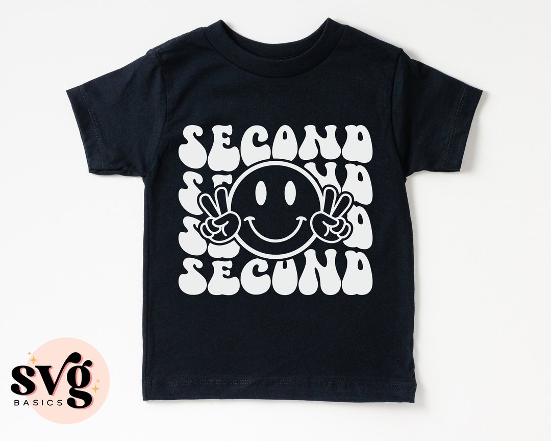 Segundo grado SVG PNG Retro 2do grado svg camisa svg de - Etsy México