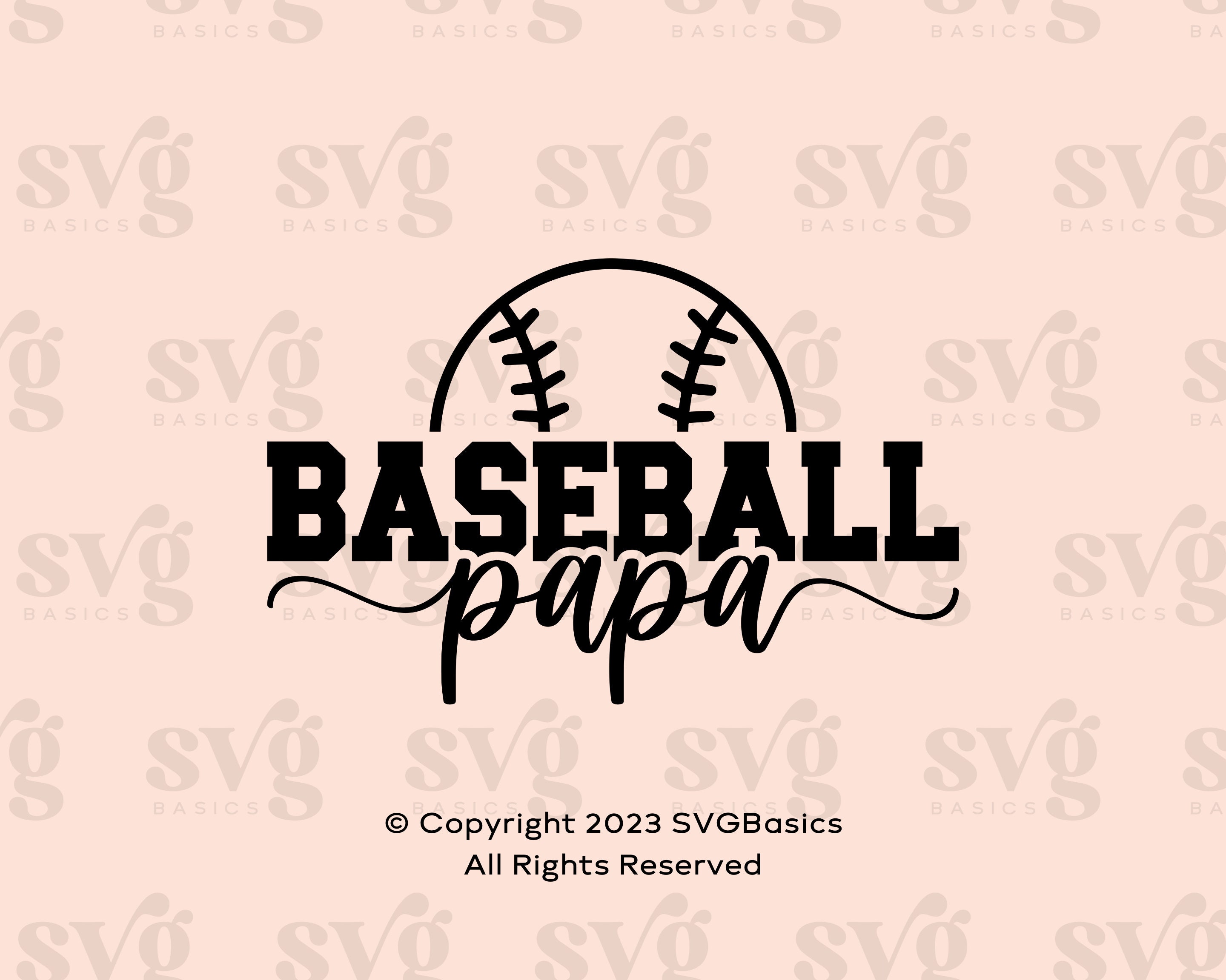 Baseball Dad SVG PNG, Baseball Svg Files, Baseball Shirt Design ...