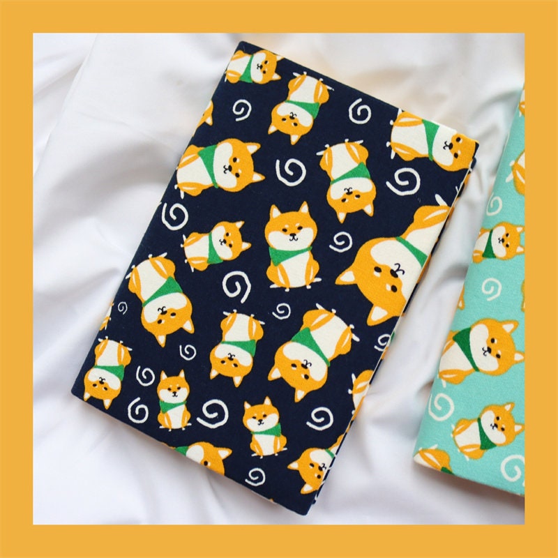 Adjustable Book Cover, Fabric Book Cover, Reusable Book Cover, Handmade ...