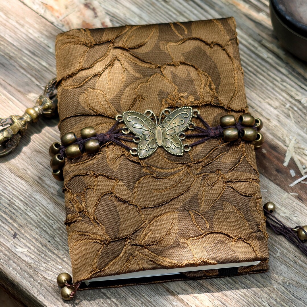 Adjustable Fabric Book Cover With Butterfly Clasp - Etsy