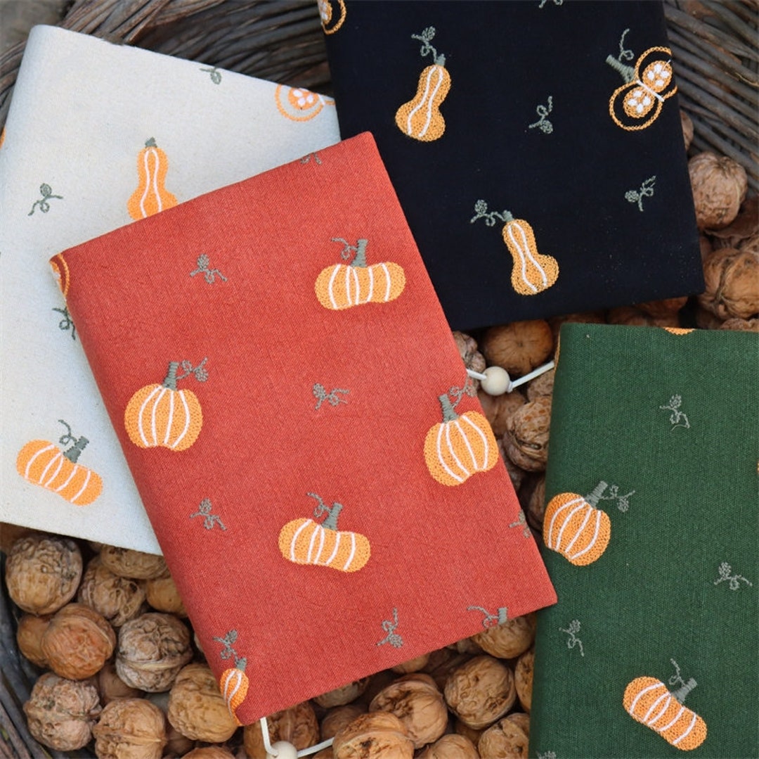 Adjustable Book Cover, Fabric Book Cover, Reusable Book Cover, Handmade ...