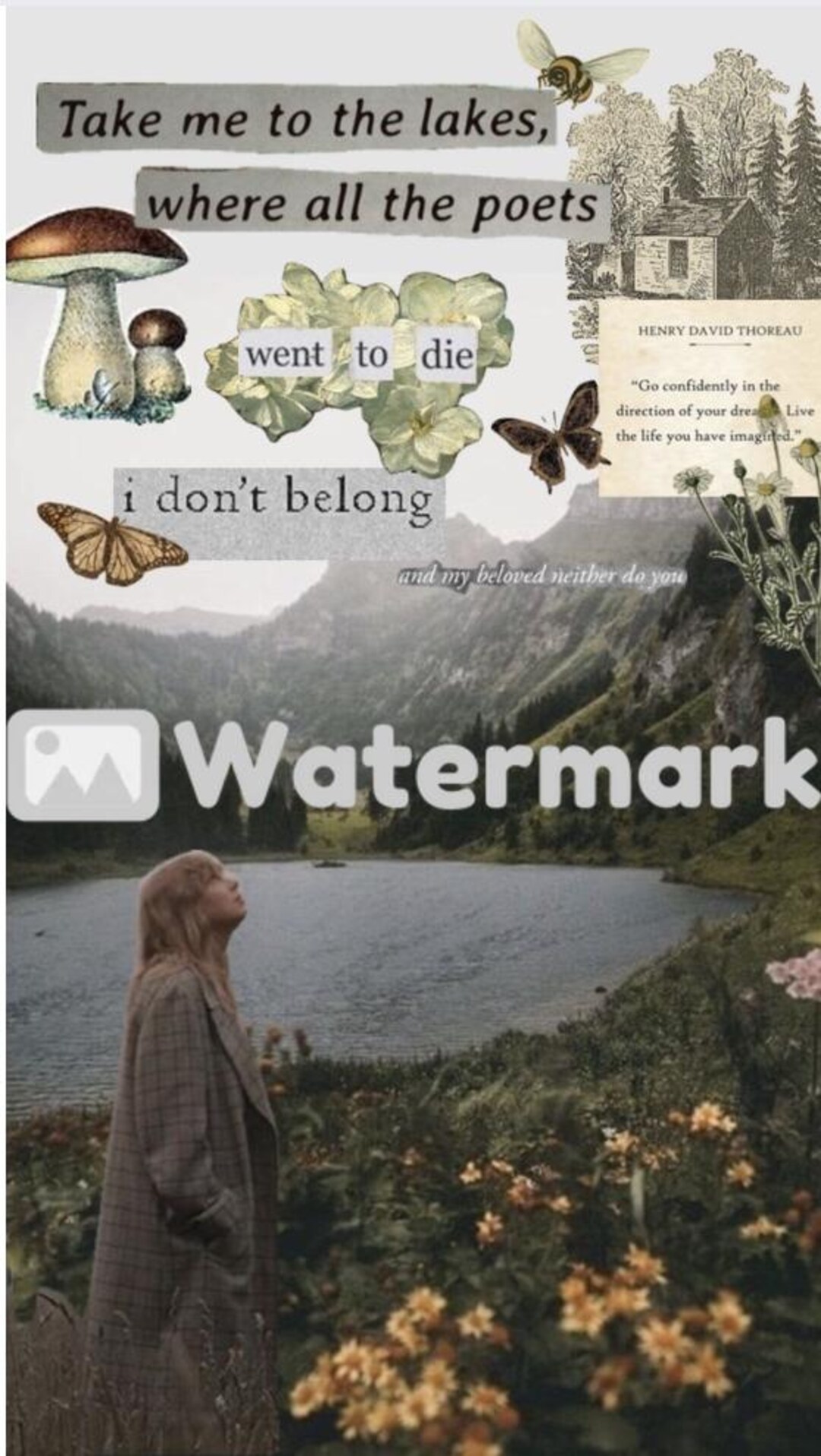 Taylor Swift - the Lakes Graphic - Etsy