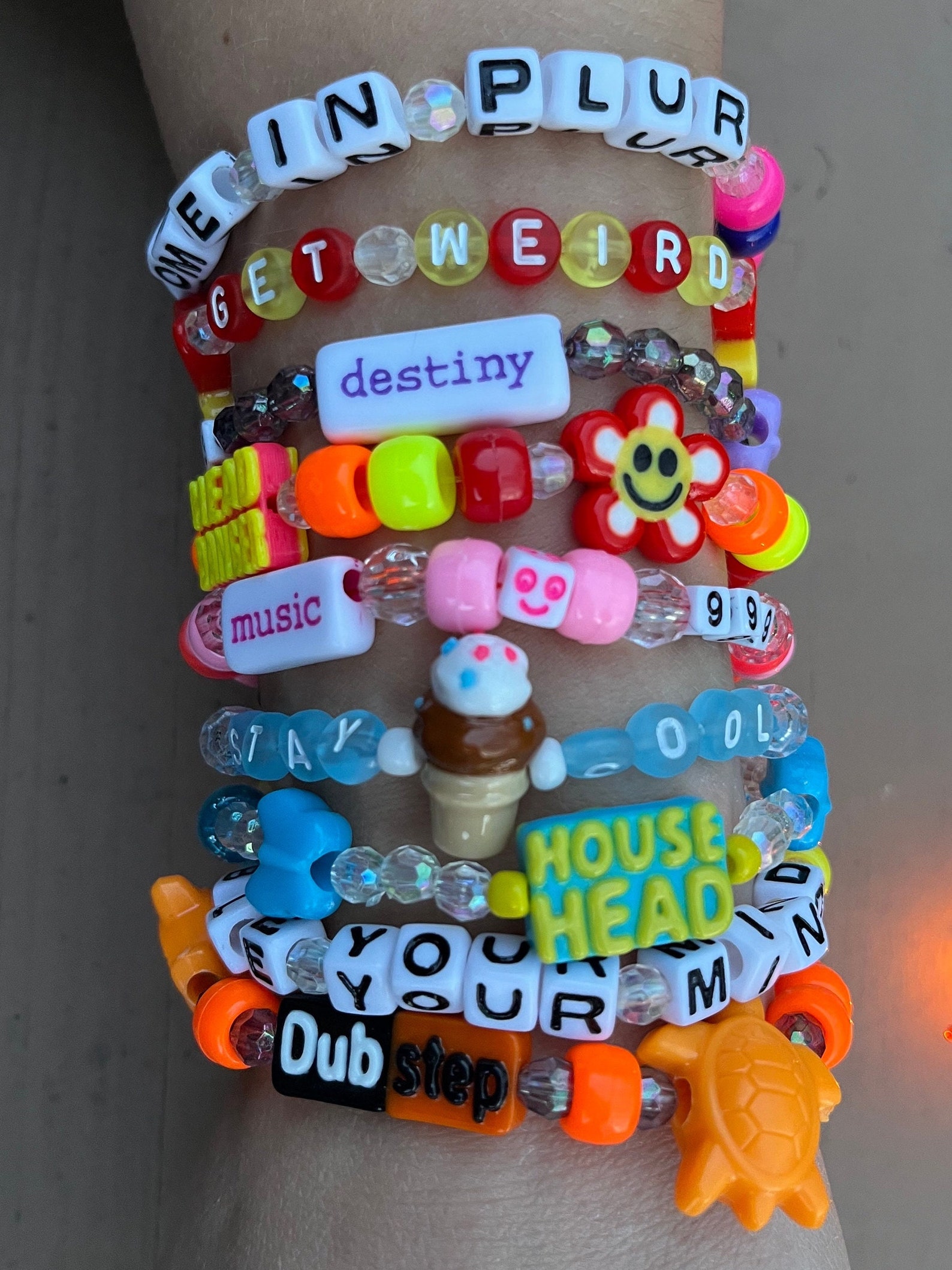 Personalized Kandi Bundle - Etsy