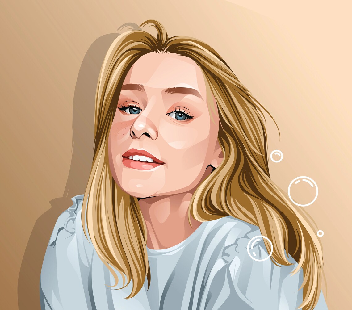 Hand Draw Couple Cartoon Portrait From Photo Pixar Style 3d Anime Personalized Digital Drawing