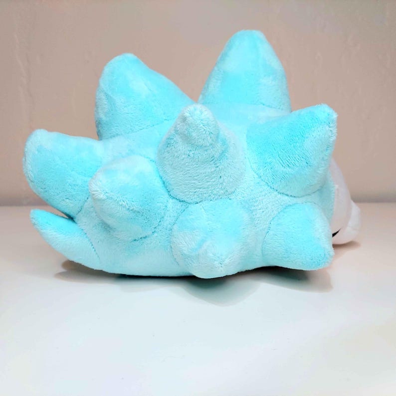 Shiny Snom Pokemon Plush Asleep Sleepy - Anime Inspired Handmade ...