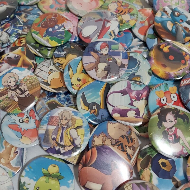 Card With Buttons - Etsy