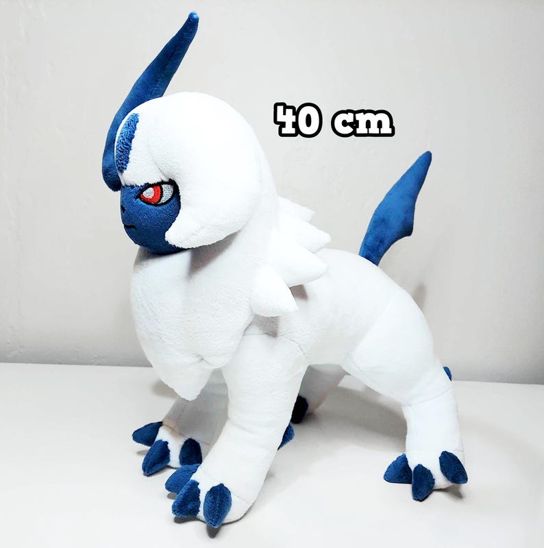 Shiny Absol Lifesize Large Plush - Pokemon Anime-inspired Handmade ...