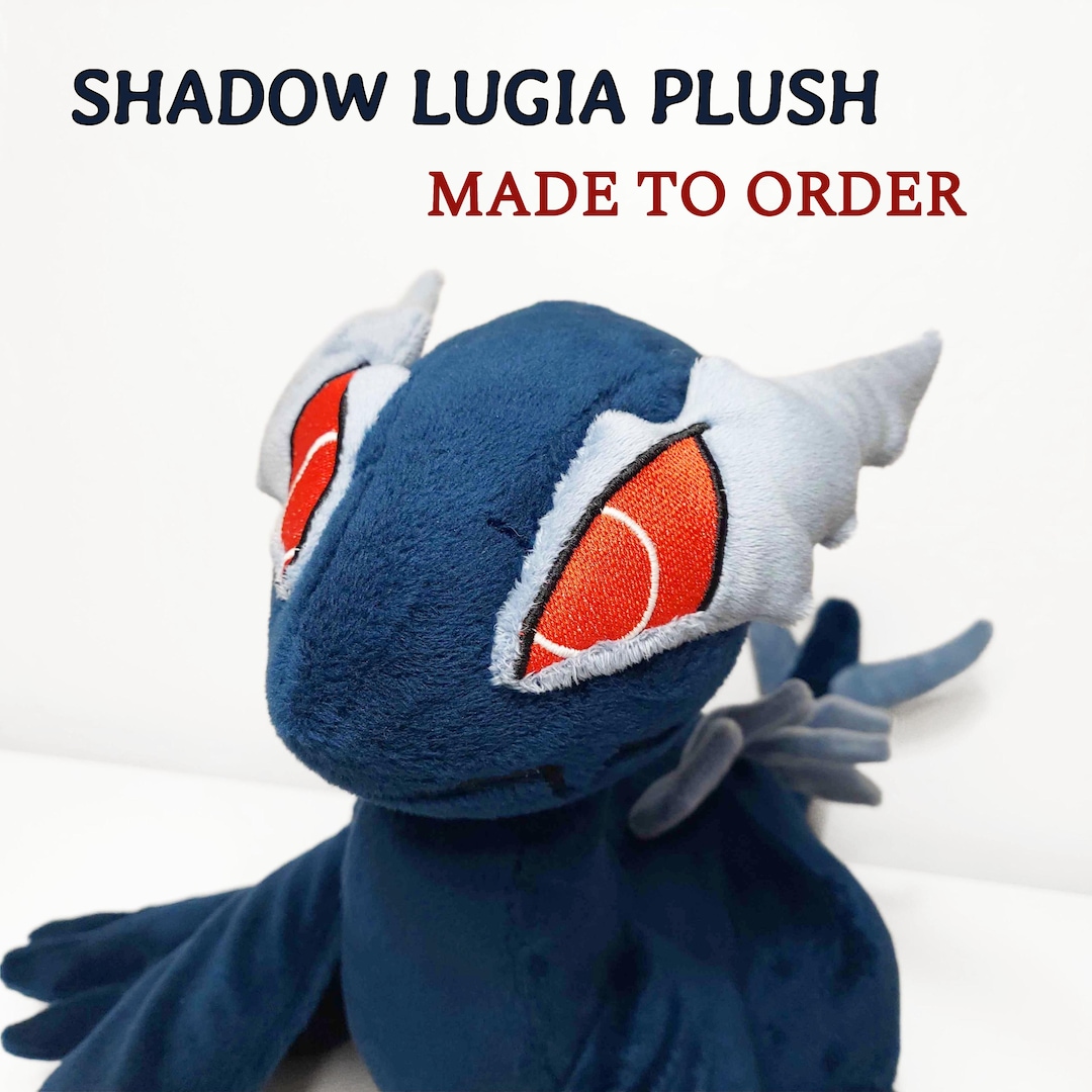 Shadow Lugia Pokemon Inspired Plush - Made to Order - Etsy