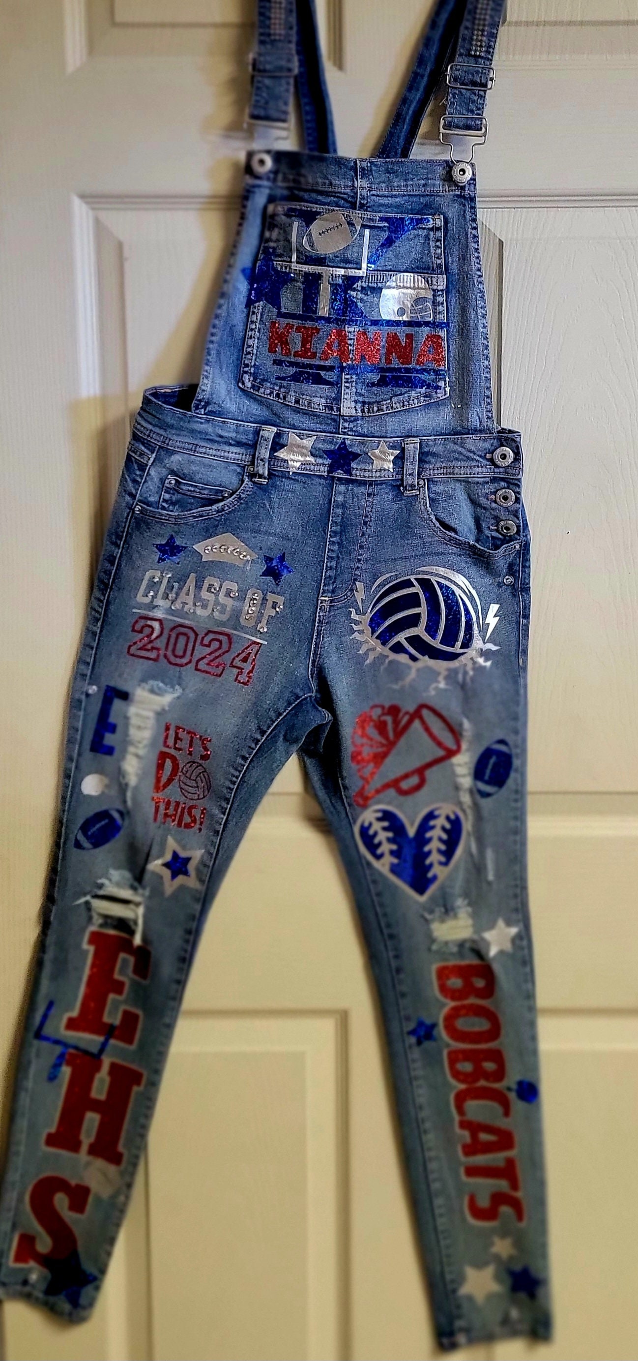HOMECOMING SPIRIT JEANS - Etsy