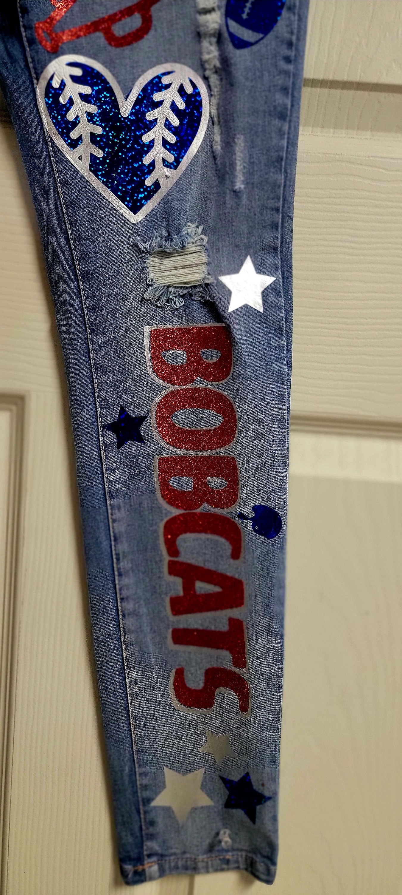 HOMECOMING SPIRIT JEANS - Etsy