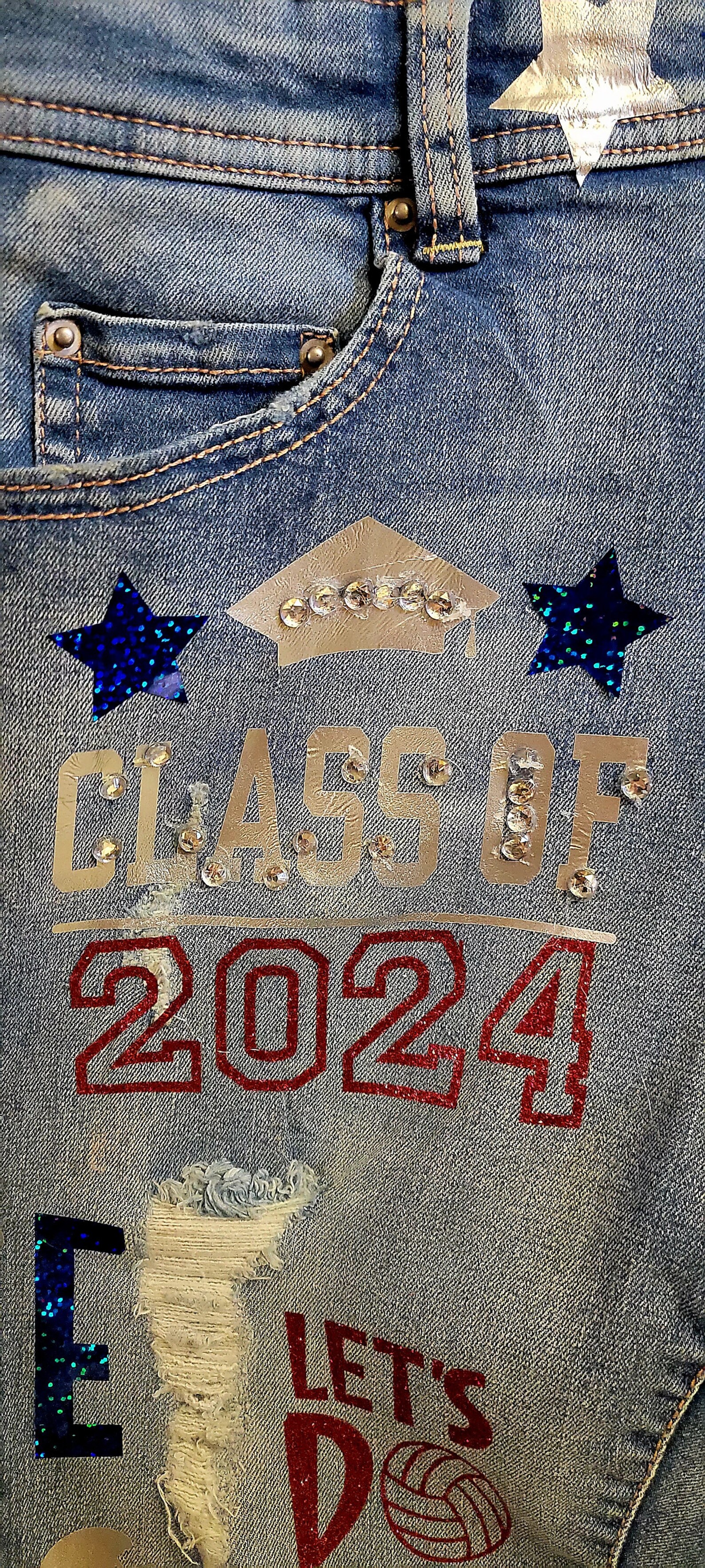 HOMECOMING SPIRIT JEANS - Etsy