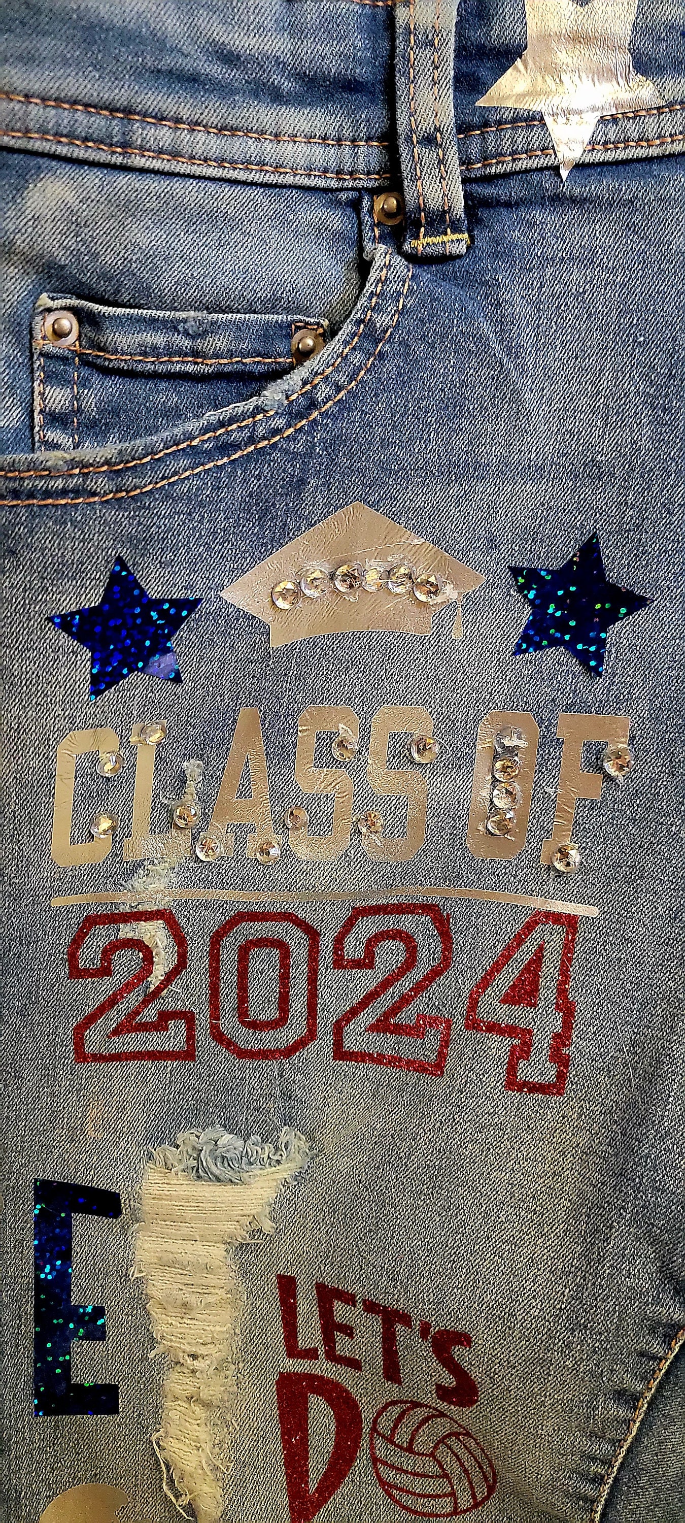 HOMECOMING SPIRIT JEANS - Etsy