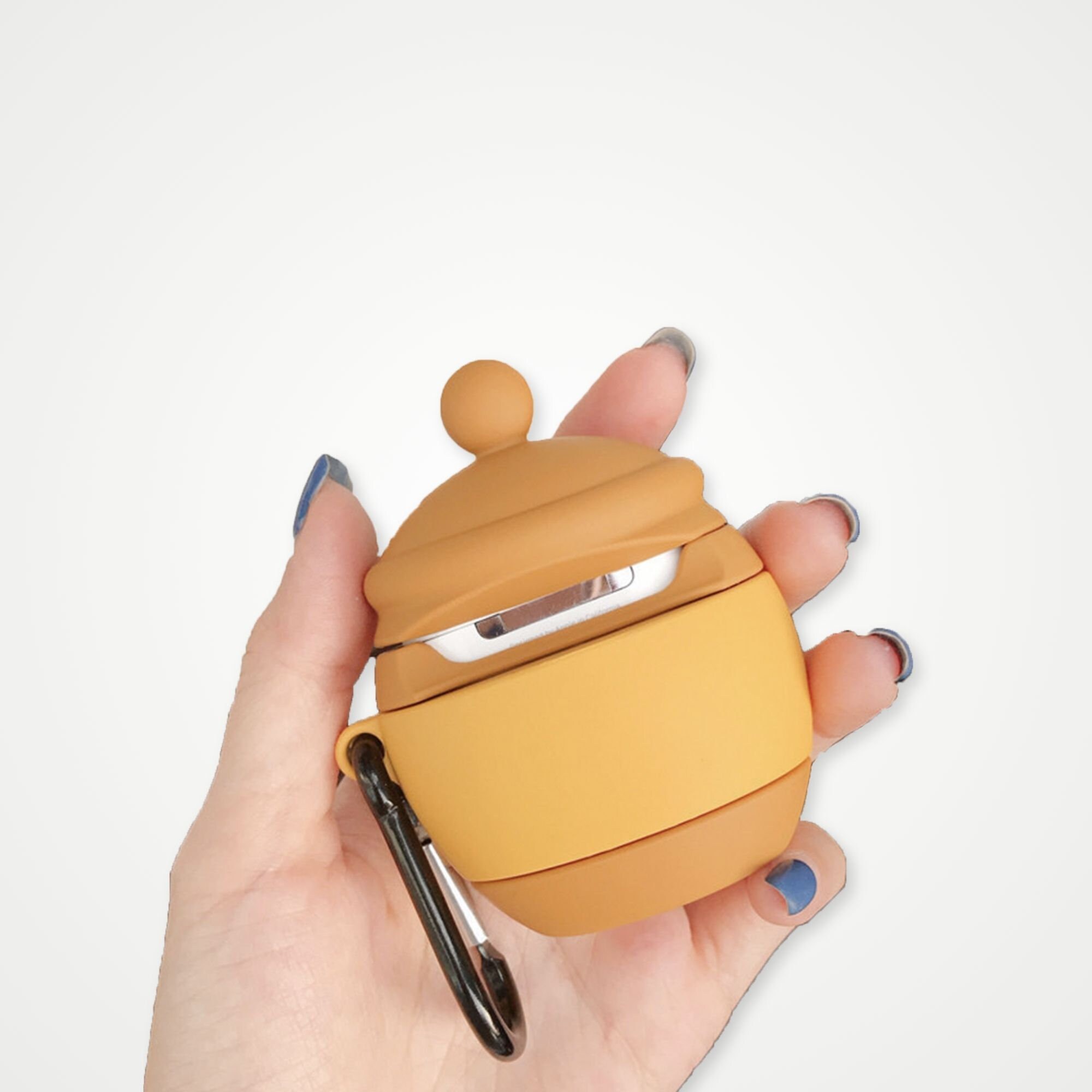 Casing up Sweet Hunny Honey Pot cute Snail Shell Apple Airpods Case for ...