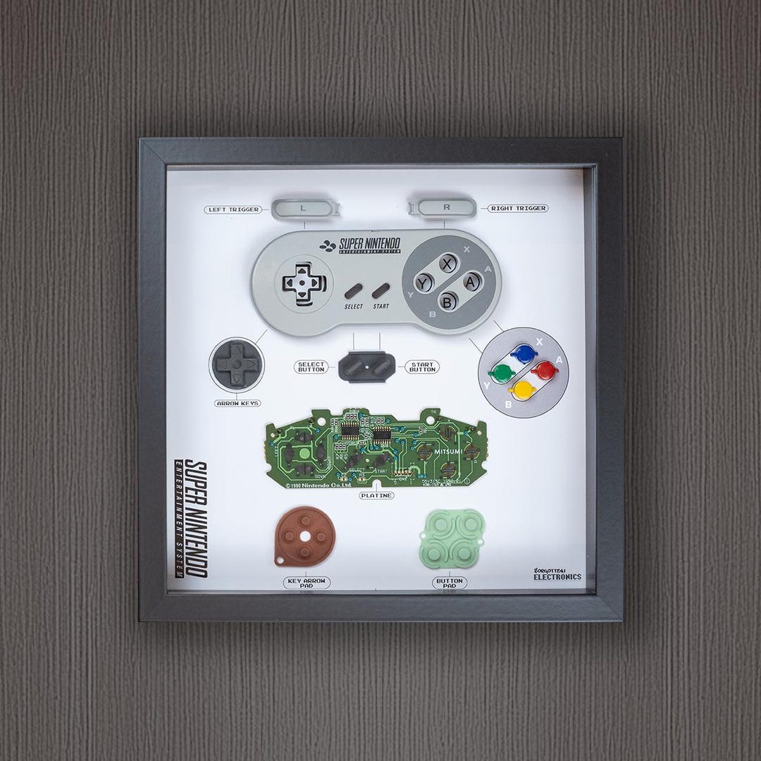 SNES Controller - Etsy