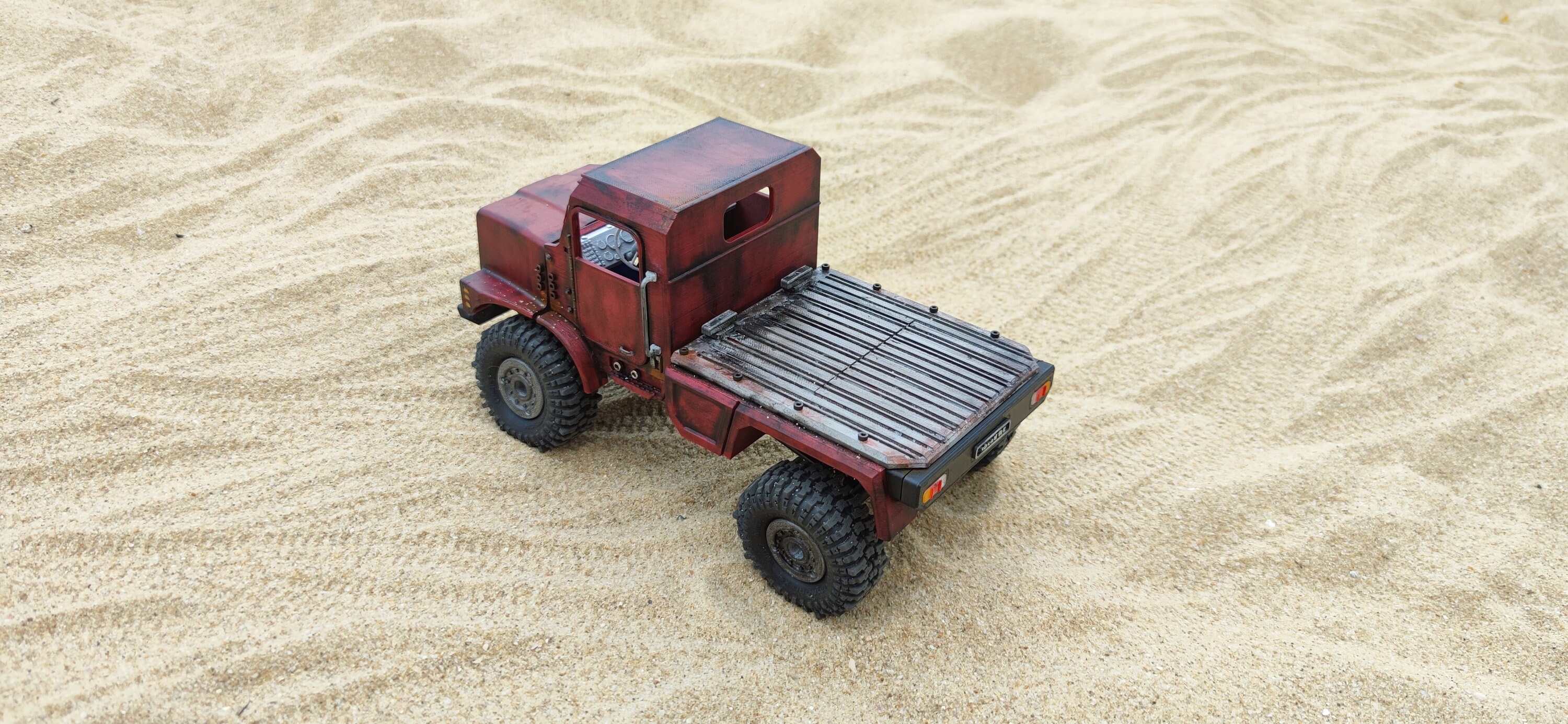 DIGITAL STL 3D Print File - Crawler Mk23 Flatbed - 1/18 TRX4M RC Body ...