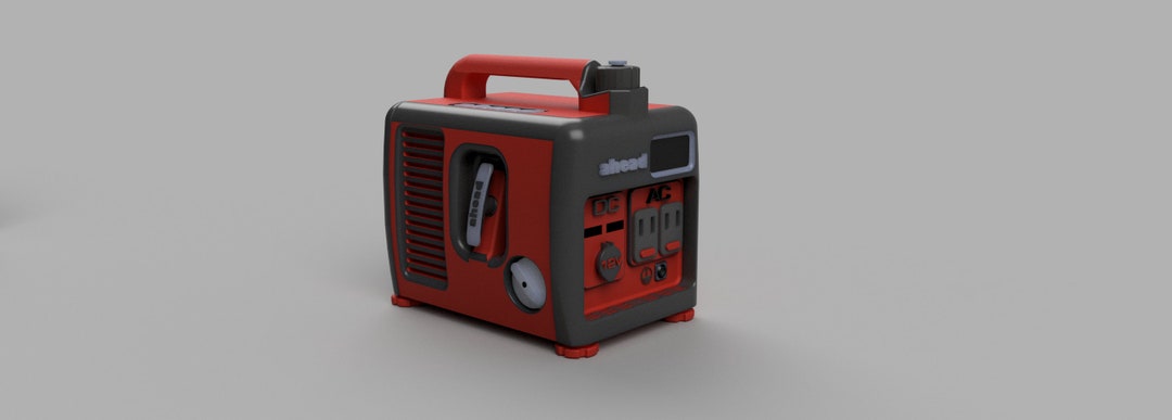 DIGITAL STL 3D Print File - Portable Generator 1/10 Scale RC Accessory ...