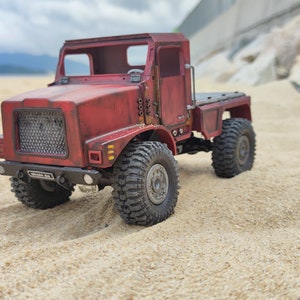 DIGITAL STL 3D Print File - Crawler Mk23 Front Cab - 1/18 TRX4M RC Body ...