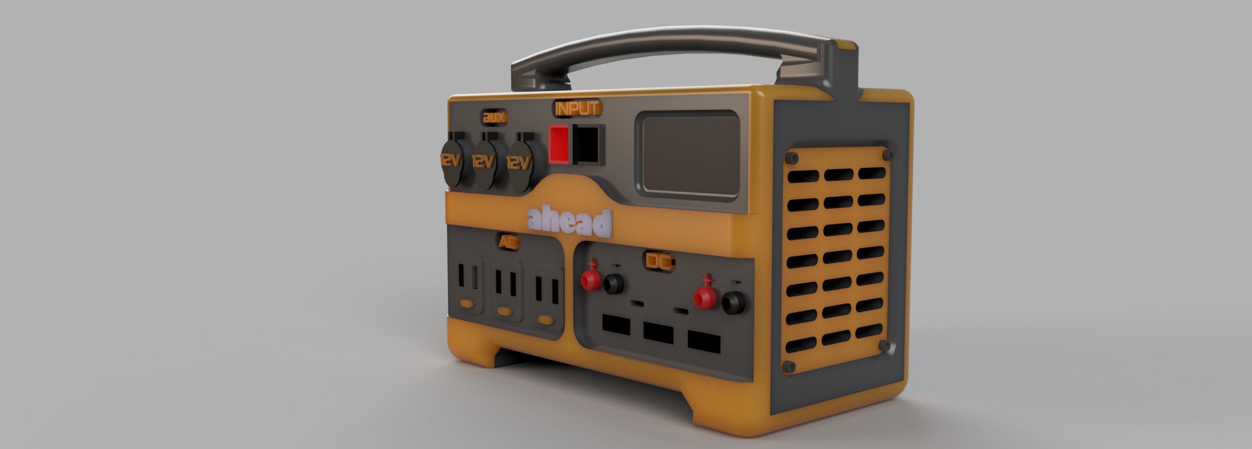 DIGITAL STL 3D Print File Overland Battery Box 1/10 Scale RC Accessory ...