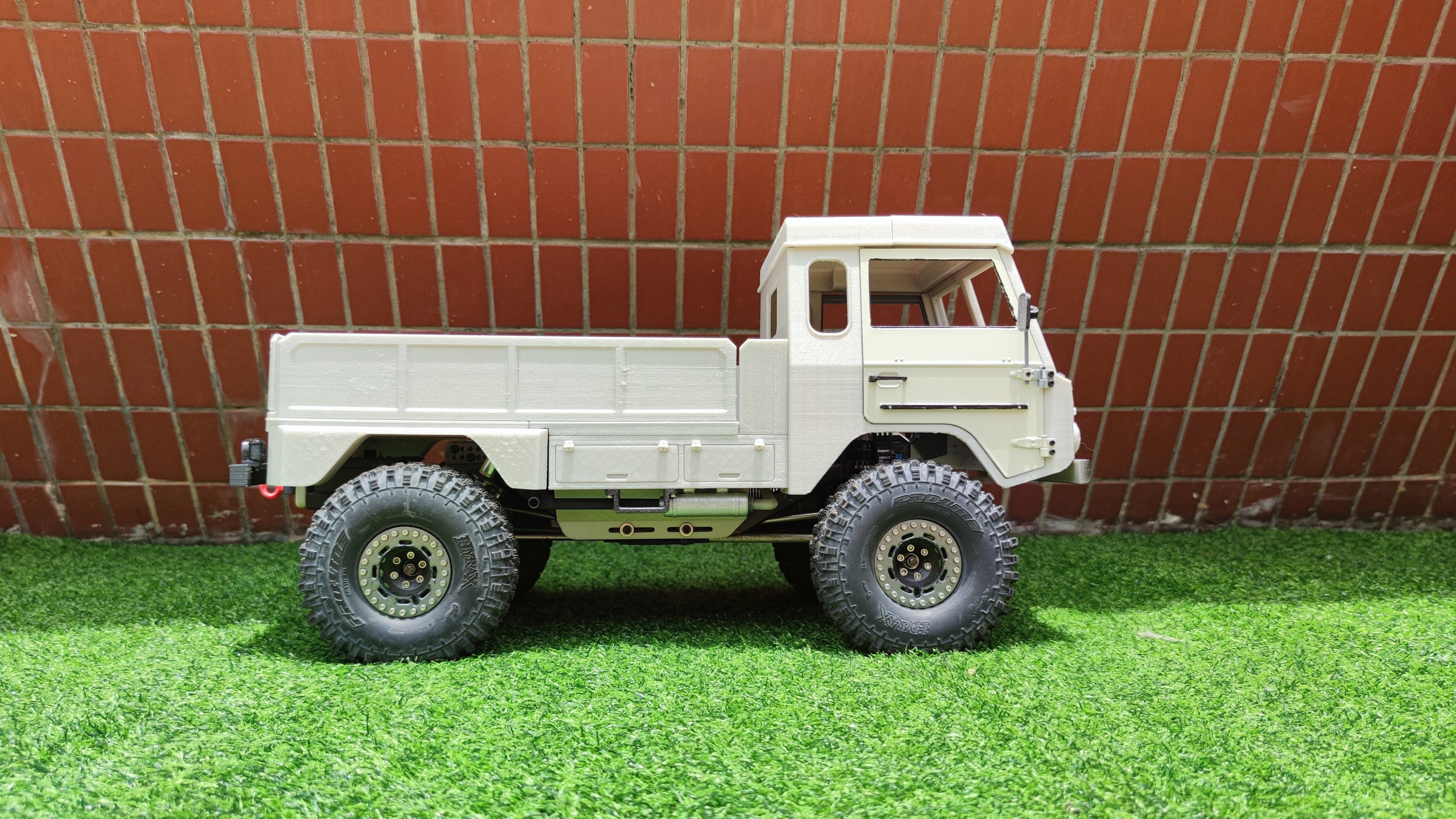 DIGITAL STL 3D Print File - Crawler V306 4x4 Flatbed - 1/10 RC Body ...