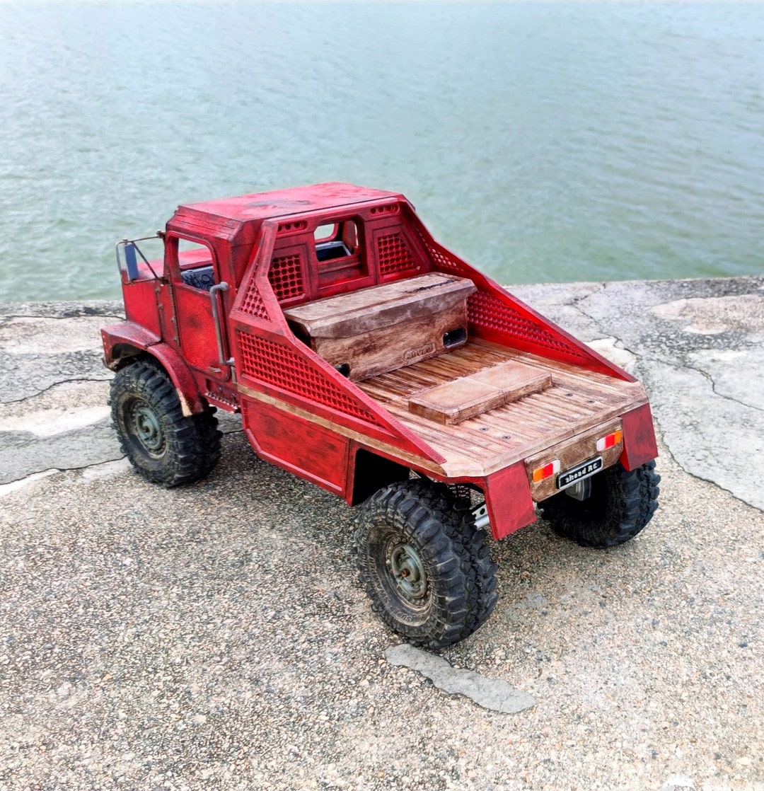 DIGITAL STL 3D Print File - Crawler C23 Flatbed - 1/10 RC Body Attachment - Etsy